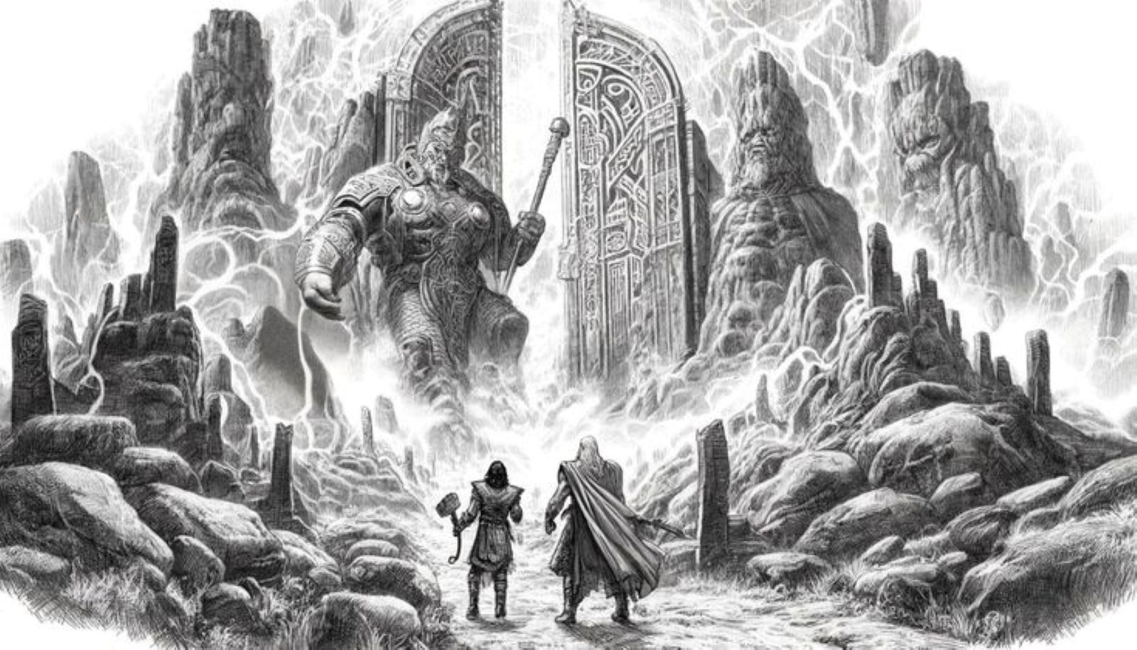 Thor and Loki’s Journey to the Land of the Giants – Part I