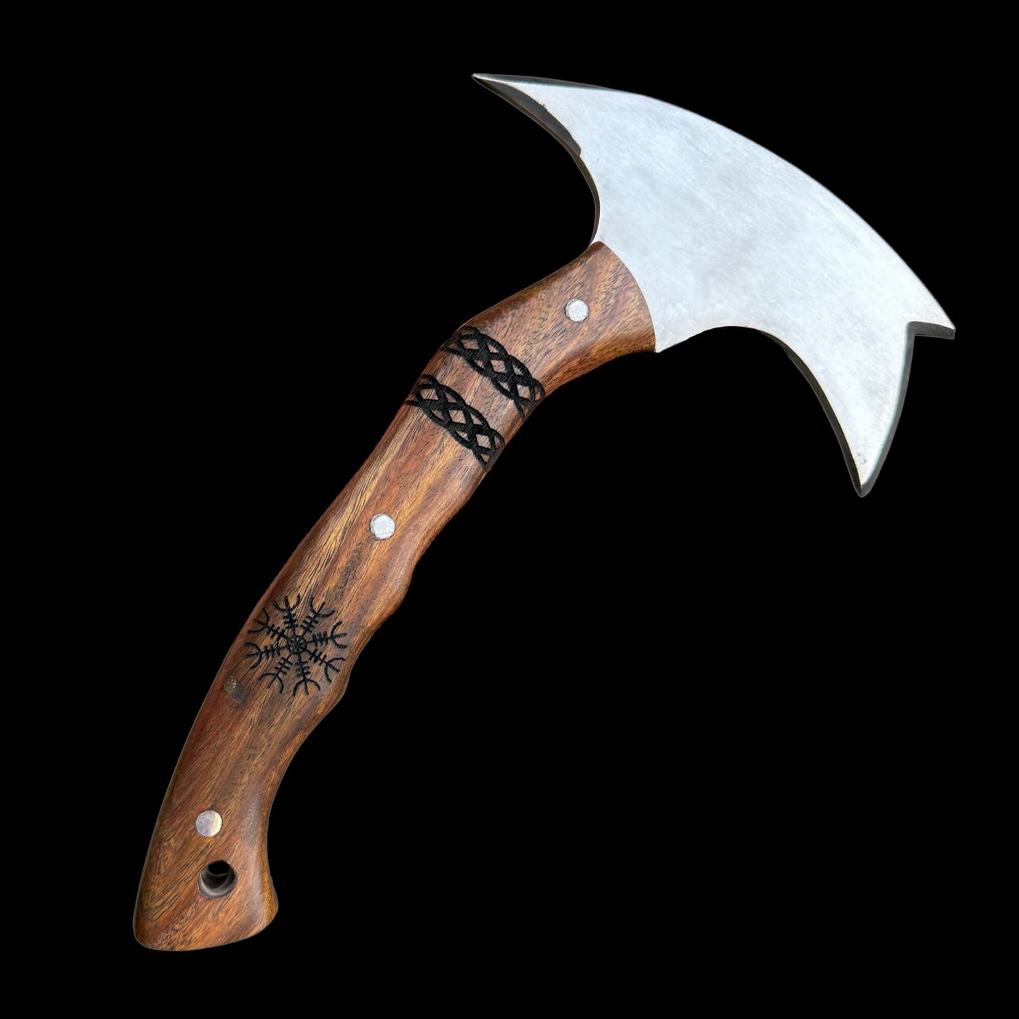 Hand-Forged Norse Tomahawk